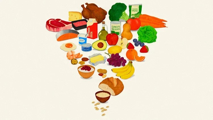 Trump Administration Redesigns Food Pyramid to Champion Protein and ...